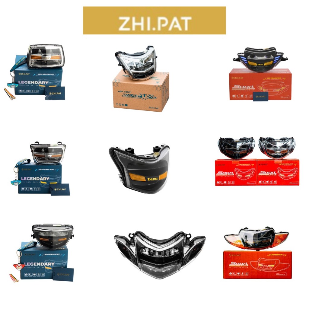 Đèn pha led 2 tầng ZHIPAT đủ các dòng xe phổ thông | Shopee Việt Nam