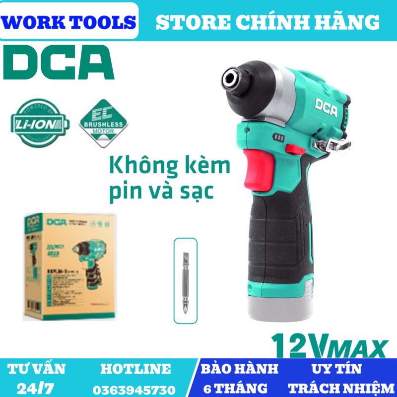 Dca Thân Máy Siết Vít Dùng Pin 12v Không Chổi Than Adpl04 8z Shopee Việt Nam 