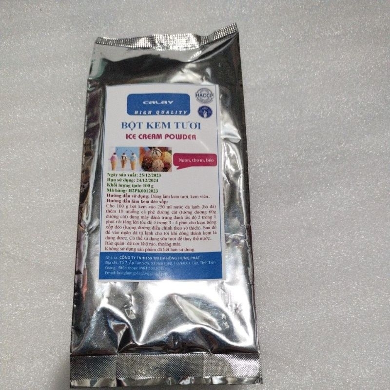 Bột Kem tươi 100g - kem tươi, kem viên | Shopee Việt Nam
