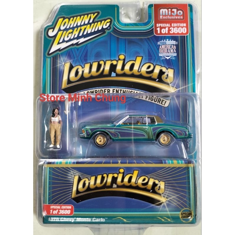 Store Minh Chung xe mô hình đồ chơi Johnny lightning mijo exclusive lowriders 1978 Chevy monte ...