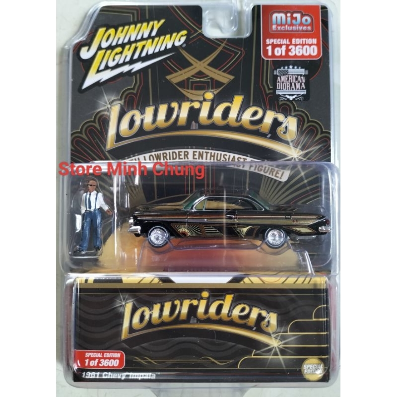 Store Minh Chung xe mô hình đồ chơi Johnny lightning mijo exclusive lowriders 1961 Chevy impala ...