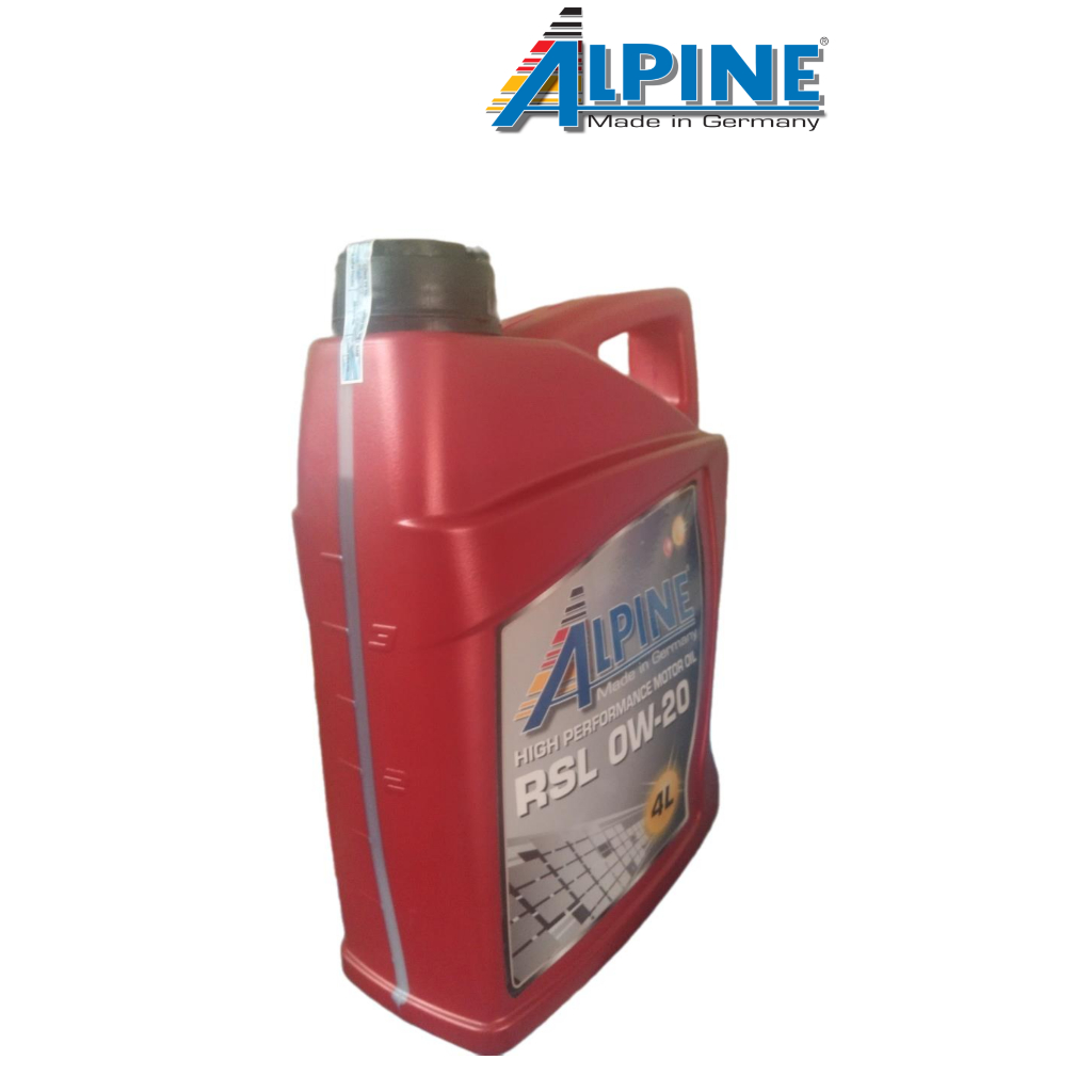 Dầu nhớt xe ô tô ALPINE RSL 0W20, 4L, Nhập khẩu chính ngạch từ Đức ...