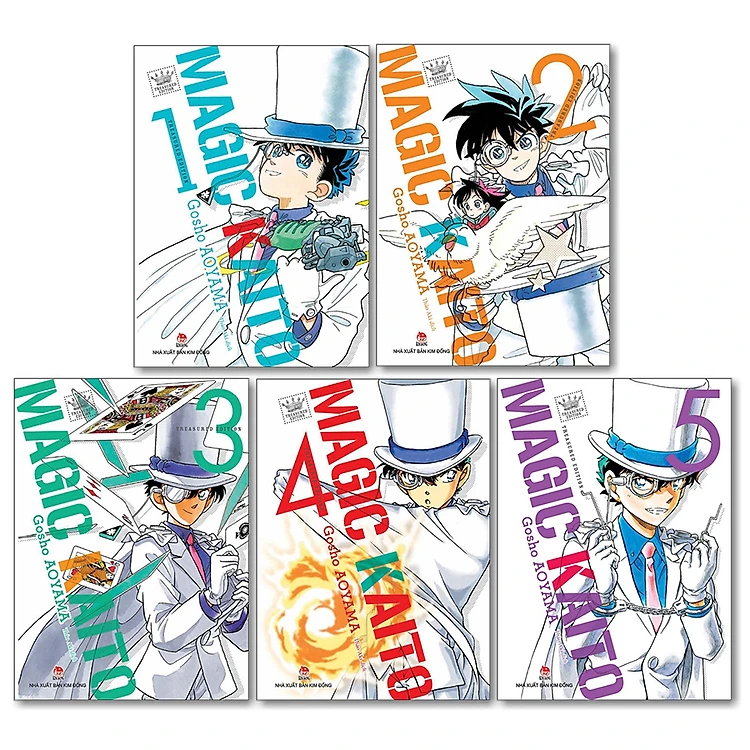 Truyện Tranh - Combo 5Q Magic Kaito Tập 1,2,3,4,5 chọn lẻ | Shopee Việt Nam