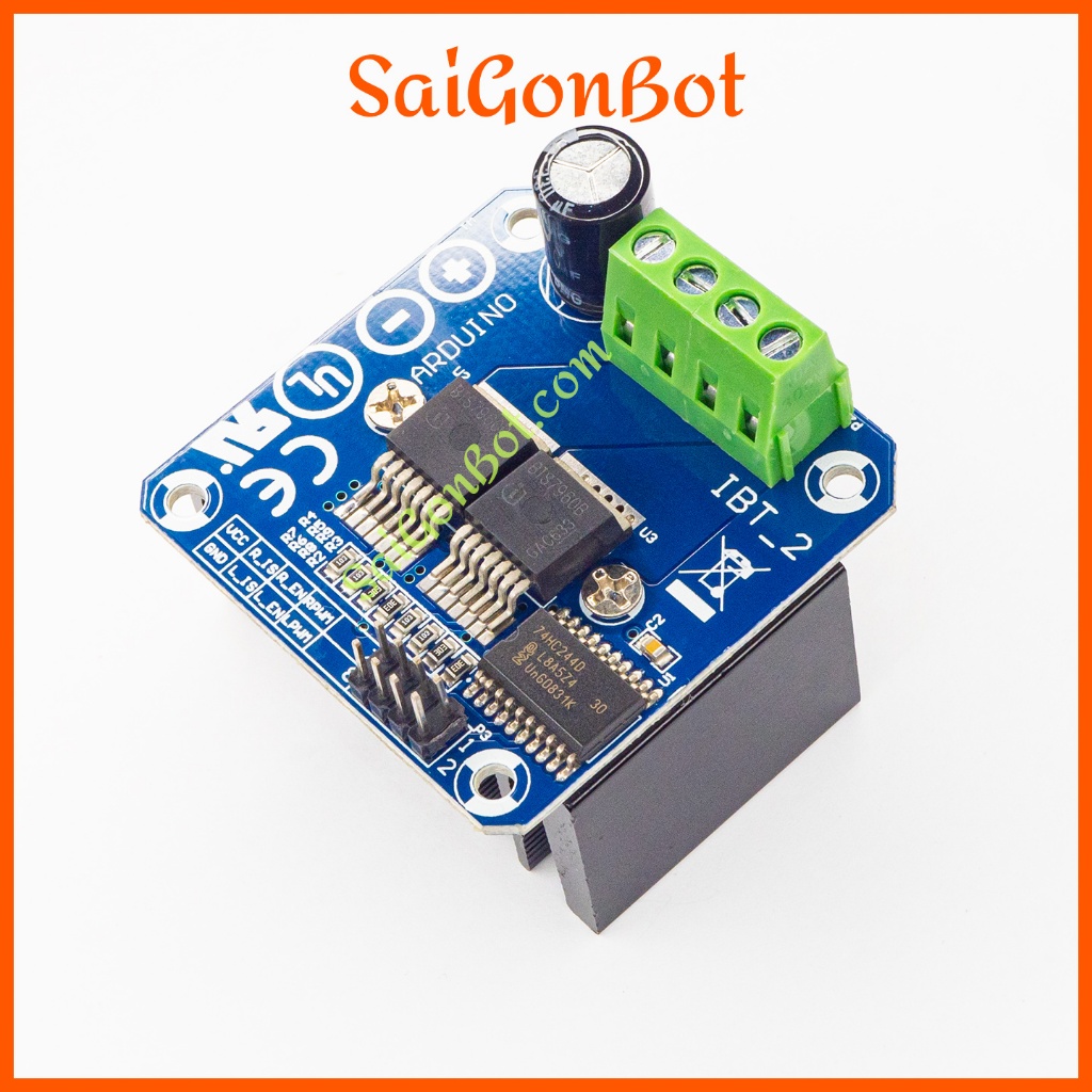 Bo Mạch BTS7960 Cầu H Công Suất Cao (IC Chính Hãng) / Double BTS7960 ...
