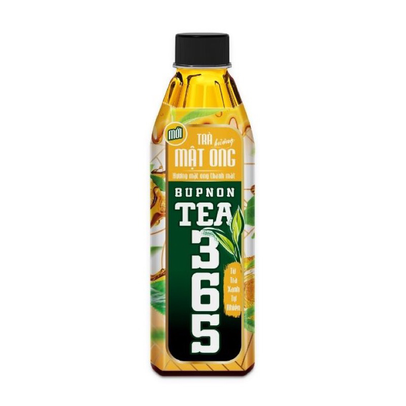 Trà Tea 365 BUPNON Vị Đào, Mật Ông , Chanh Sả 1 Thùng 24 Chai X 500ml | Shopee Việt Nam