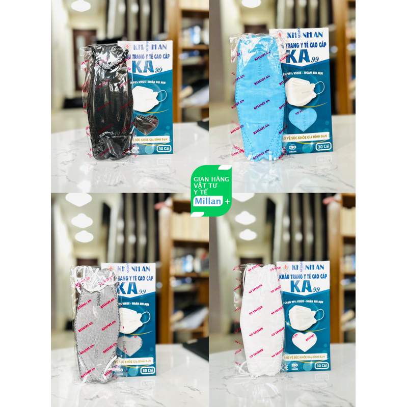 [hàng chính hãng] Khẩu trang Y Tế Cao Cấp Khánh An KA99 (Hộp 30 Chiếc ...
