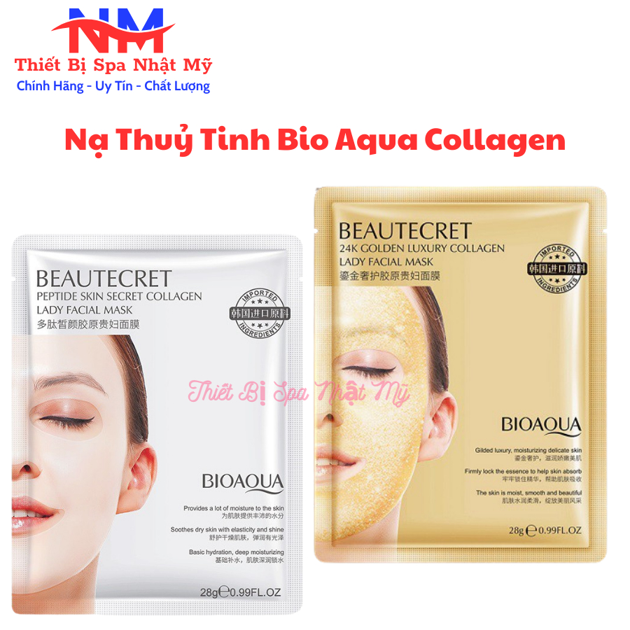 Mặt Nạ Thủy Tinh Bioaqua I Nạ Thạch Collagen Beautecret Dưỡng Ẩm, Sáng ...