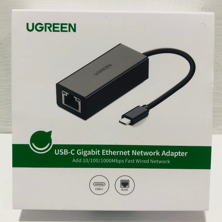 Cáp USB Type-C to Lan 10/100/1000Mbps chính hãng Ugreen 50307 cao cấp ...