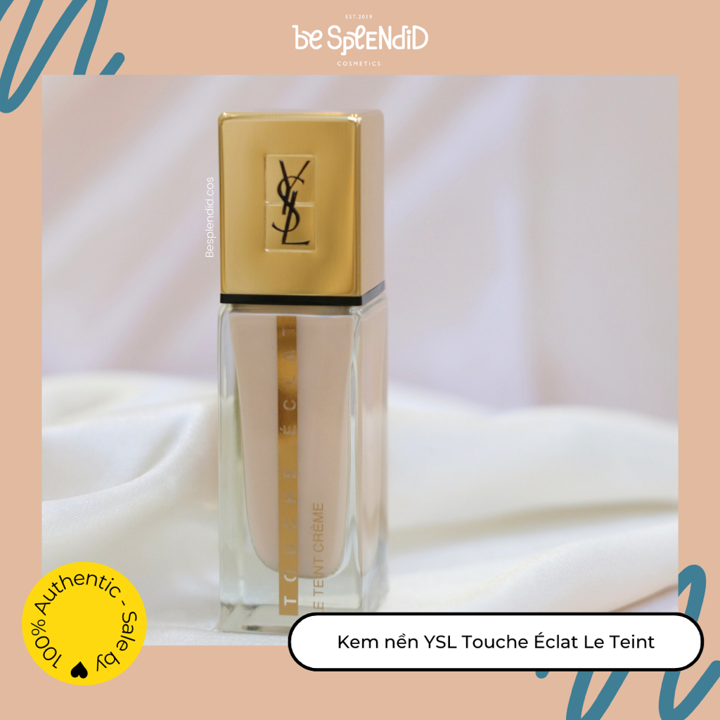 YSL Kem Nền Touche Eclat Le Teint Creme Foundation 25ml | Shopee Việt Nam