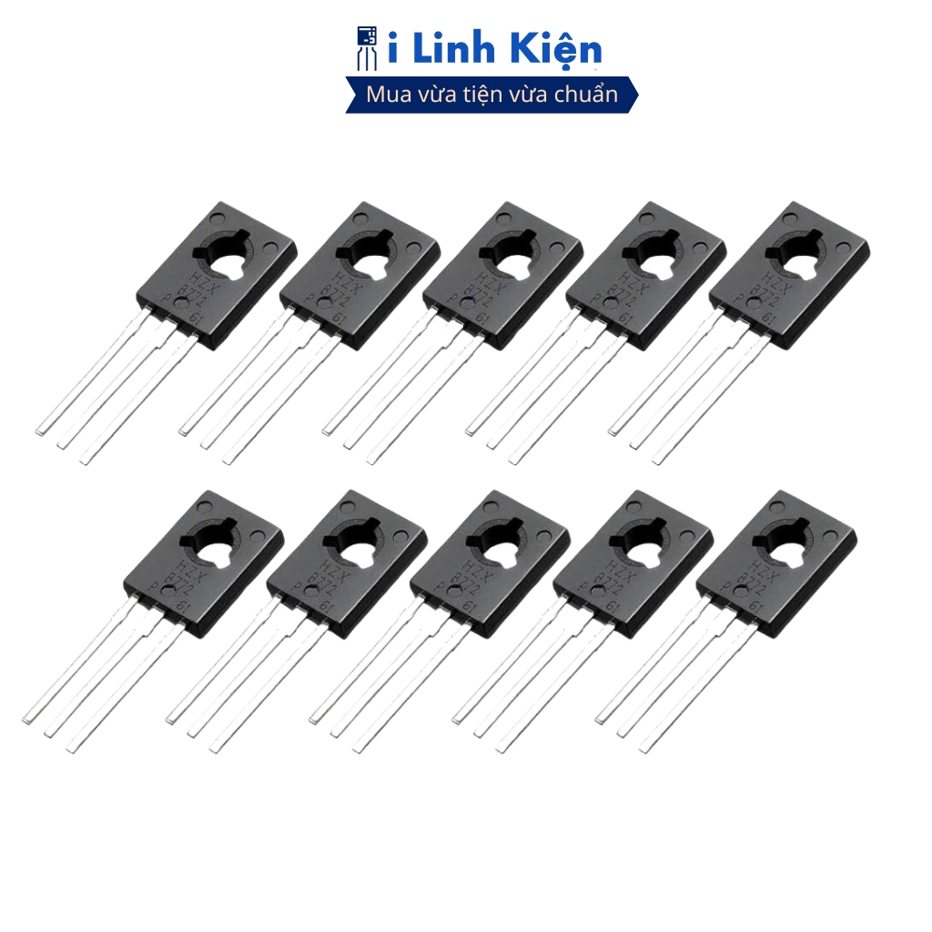 B772 Transistor 2SB772 NPN 3A 40V TO-126 chính hãng chất lượng cao ...
