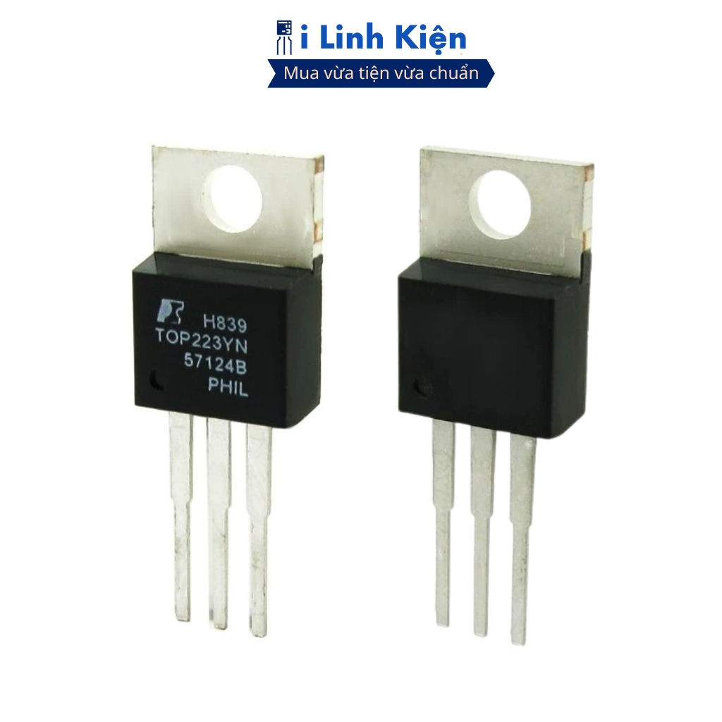 Ic nguồn TOP223YN 50W TO-220 chính hãng Power Integrations Ilinhkien ...