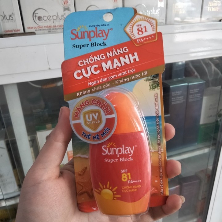 Sữa chống nắng Sunplay cực mạnh Sunplay Super Block SPF 81, PA++++ 30g ...