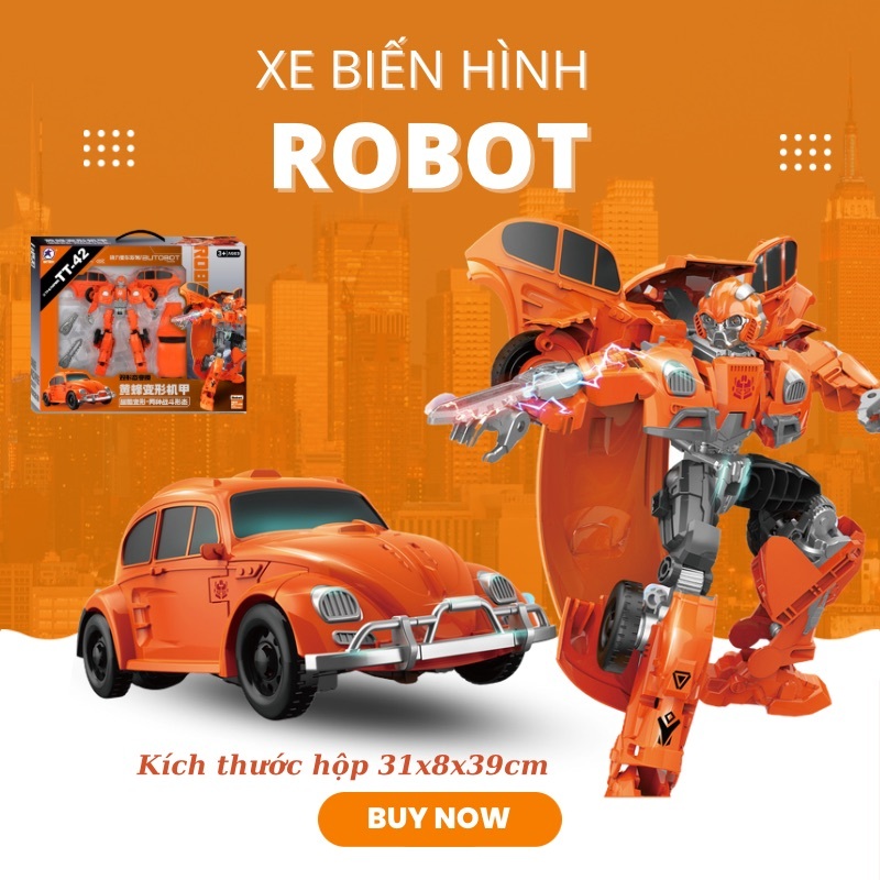 Đồ chơi robot biến hình NDP, lắp ghép robot Optimus Prime, xe ô tô lắp ...