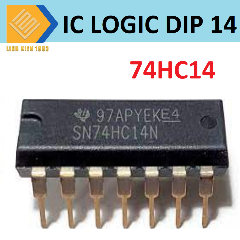 74HC14 ic logic cổng not DIP 14 | Shopee Việt Nam