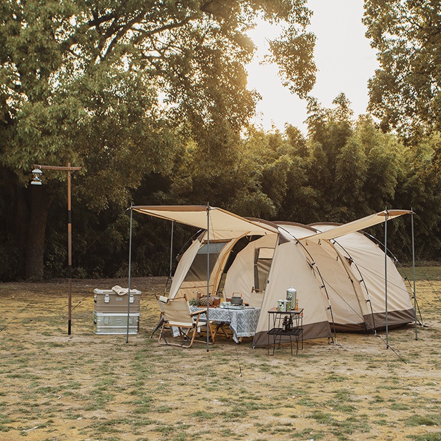Lều Glamping BSWOLF-ZL071 Lều Dã Ngoại Cao Cấp Chống Thấm PU3000mm Chống Nắng UPF30+ Dành Cho 3 ...