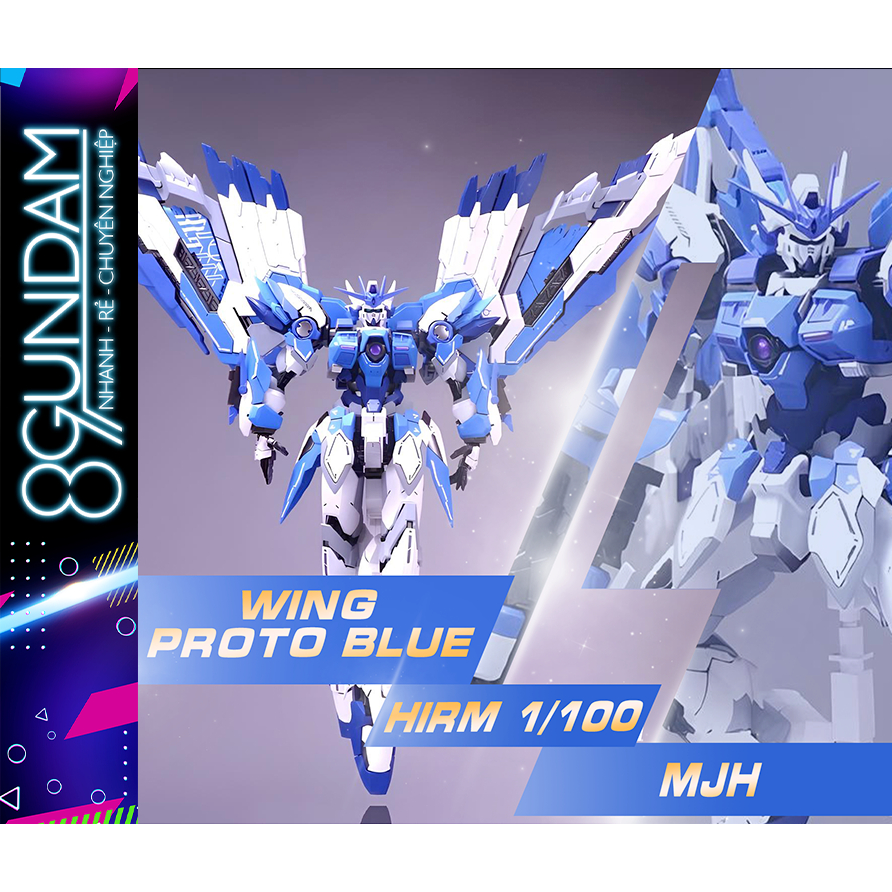 [HÀNG CÓ SẴN] Mô Hình Lắp Ráp MJH HiRM Wing Fighter Proto Blue ver. (tặng kèm base) | Shopee ...