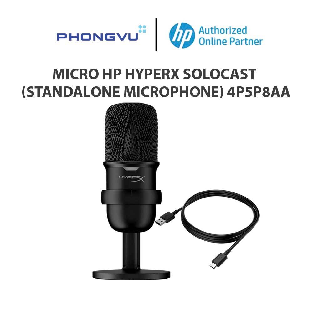 Micro HP HyperX Solocast (Standalone Microphone) 4P5P8AA | Shopee Việt Nam