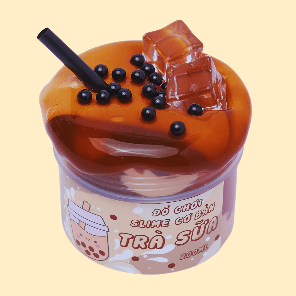 LAVIS SLIME - New Slam cơ bản: Trà Sữa Có Tặng Kèm Charm Cốm Đầy Màu ...