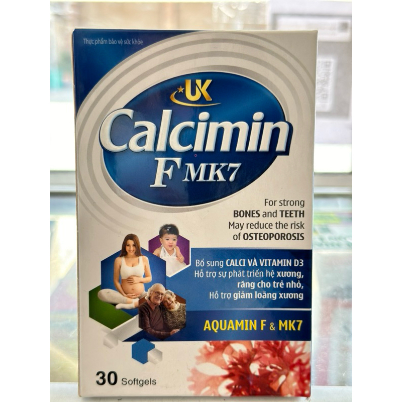 Calcimin FMk7 hộp 30 viên( giúp chắc khoẻ xương) | Shopee Việt Nam