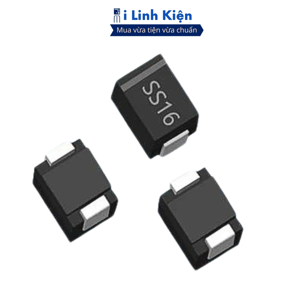 SR160 SS16-SMA Diode Schottky 1A 60V chính hãng MIC (10c) ilinhkien ...