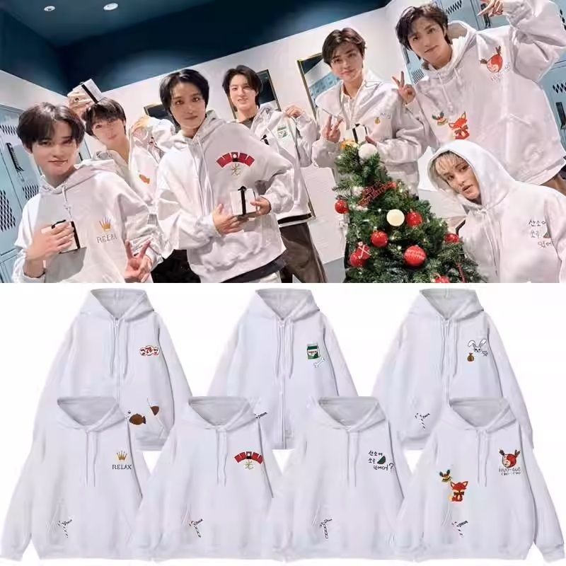 Áo hoodie christmas NCT Dream Mark, Renjun, Jeno, Haechan, Jaemin ...