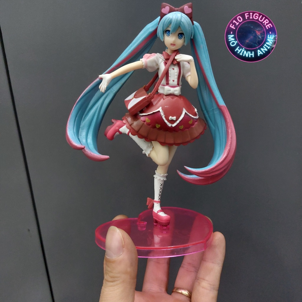 Mô Hình Nhân Vật Hatsune Miku 20CM siêu xinh Tóc bện đẹp Trang Trí Bàn ...