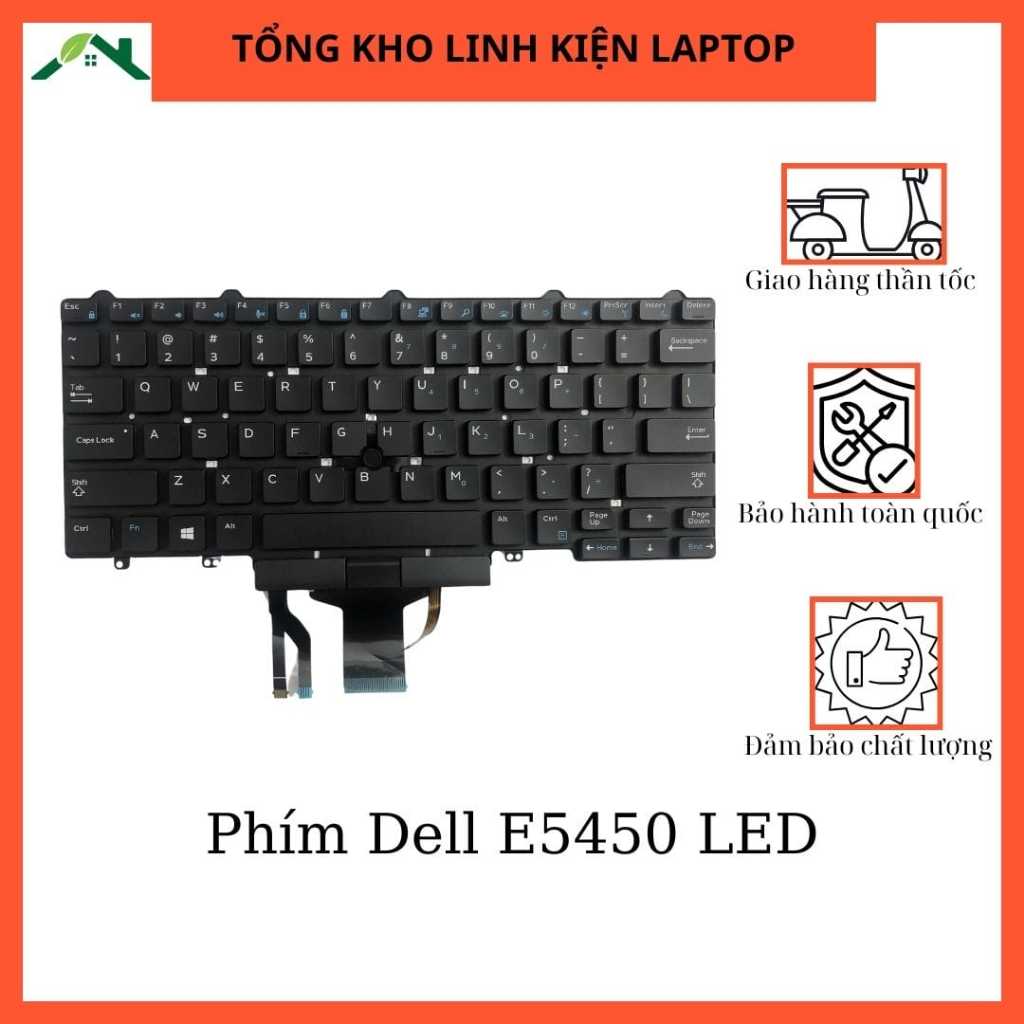 Bàn phím laptop Dell Latitude E5450 E5470 E7450 E7470 Latitude 5480 ...