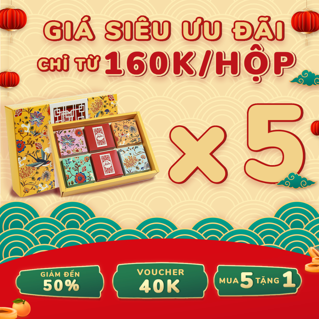 Bộ Quà Lễ Tết Bánh Cracker Atela Mix 6 Vị Khoai Tây, Vị Bắp, Rau, Mè ...