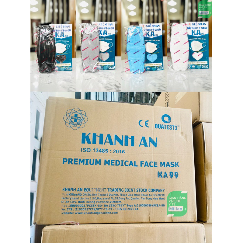 [Hàng chính hãng] Thùng khẩu trang KA99 Khánh An | Shopee Việt Nam