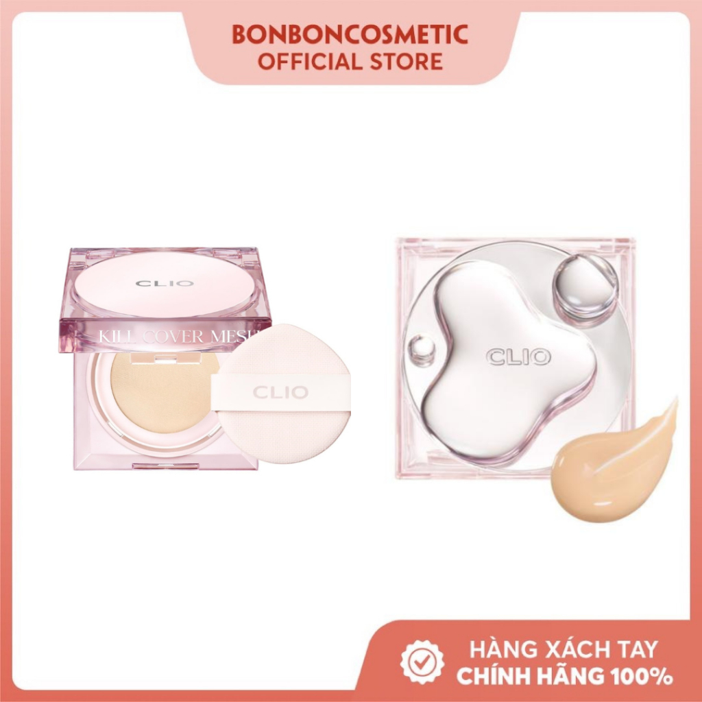 SET PHẤN NƯỚC Cushion Clio Kill Cover Mesh/High Glow Cushion mẫu mới ...