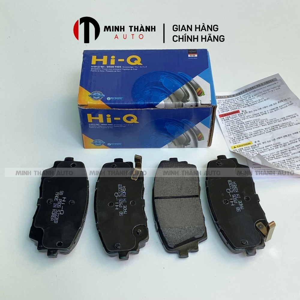 Má phanh trước/bộ thắng đĩa trước xe Kia Morning Sp1405 hàng Hi-Q mã ...
