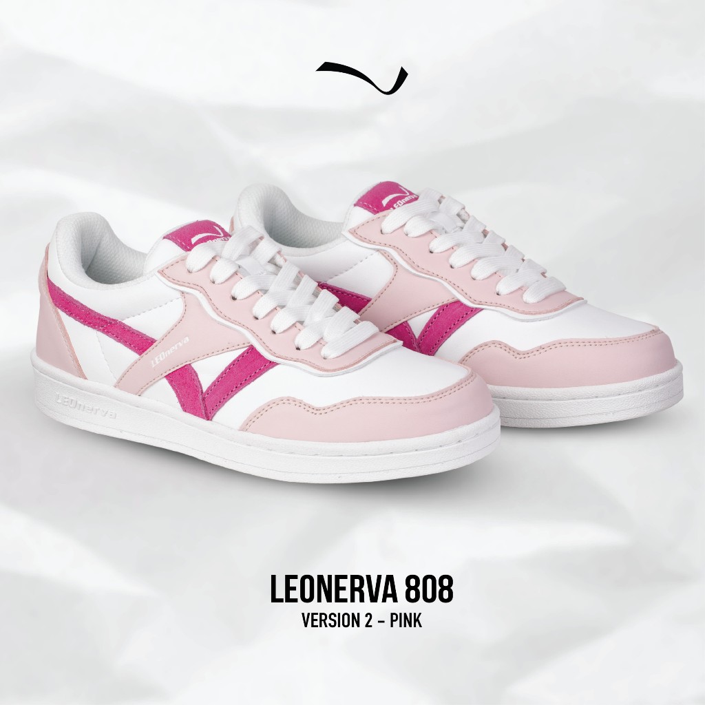 Giày Thể Thao Sneaker Unisex Leonerva 808 VS2 - Pink ( Hồng ) | Shopee Việt Nam