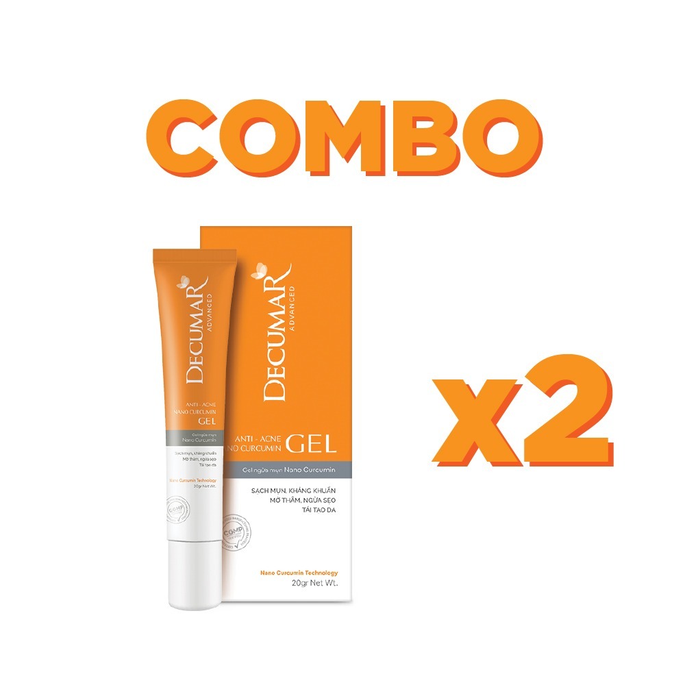 Combo 2 gel ngừa mụn Decumar advance 20gr | Shopee Việt Nam