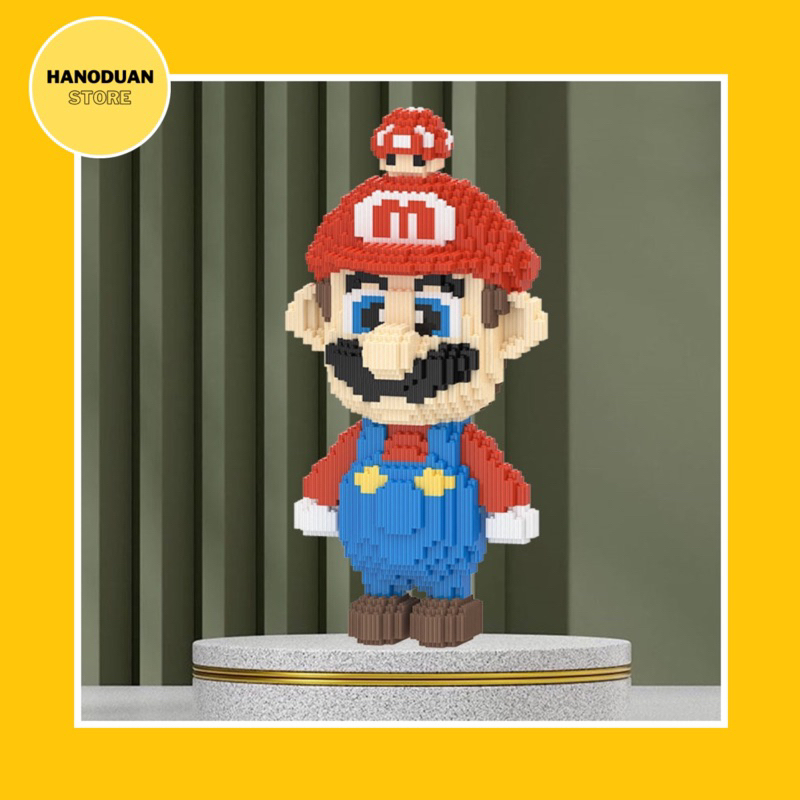 Đồ Chơi Lắp Ráp Mô Hình Búp Bê Mario Dễ Thương (Không Hộp) - Hanoduan ...