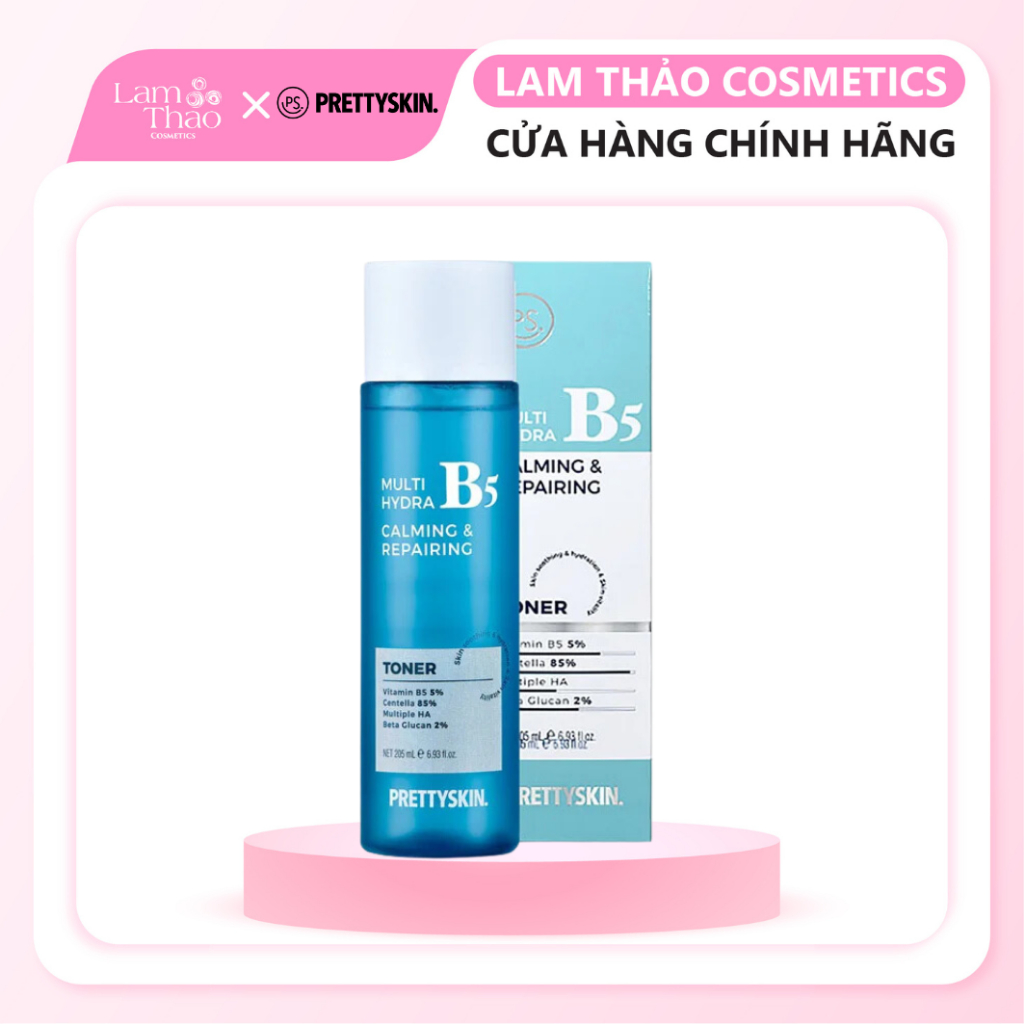 Nước Hoa Hồng Phục Hồi Dưỡng Trắng Pretty Skin Multi Hydra B5 Calming ...