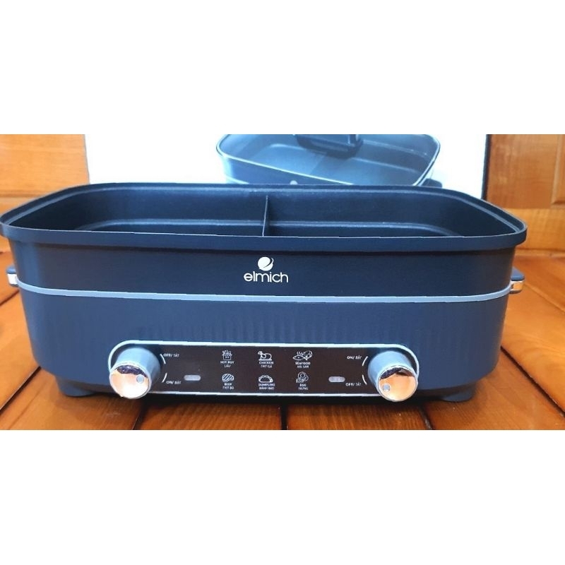 Nồi lẩu 2 ngăn Elmich EDA-0802 | Shopee Việt Nam