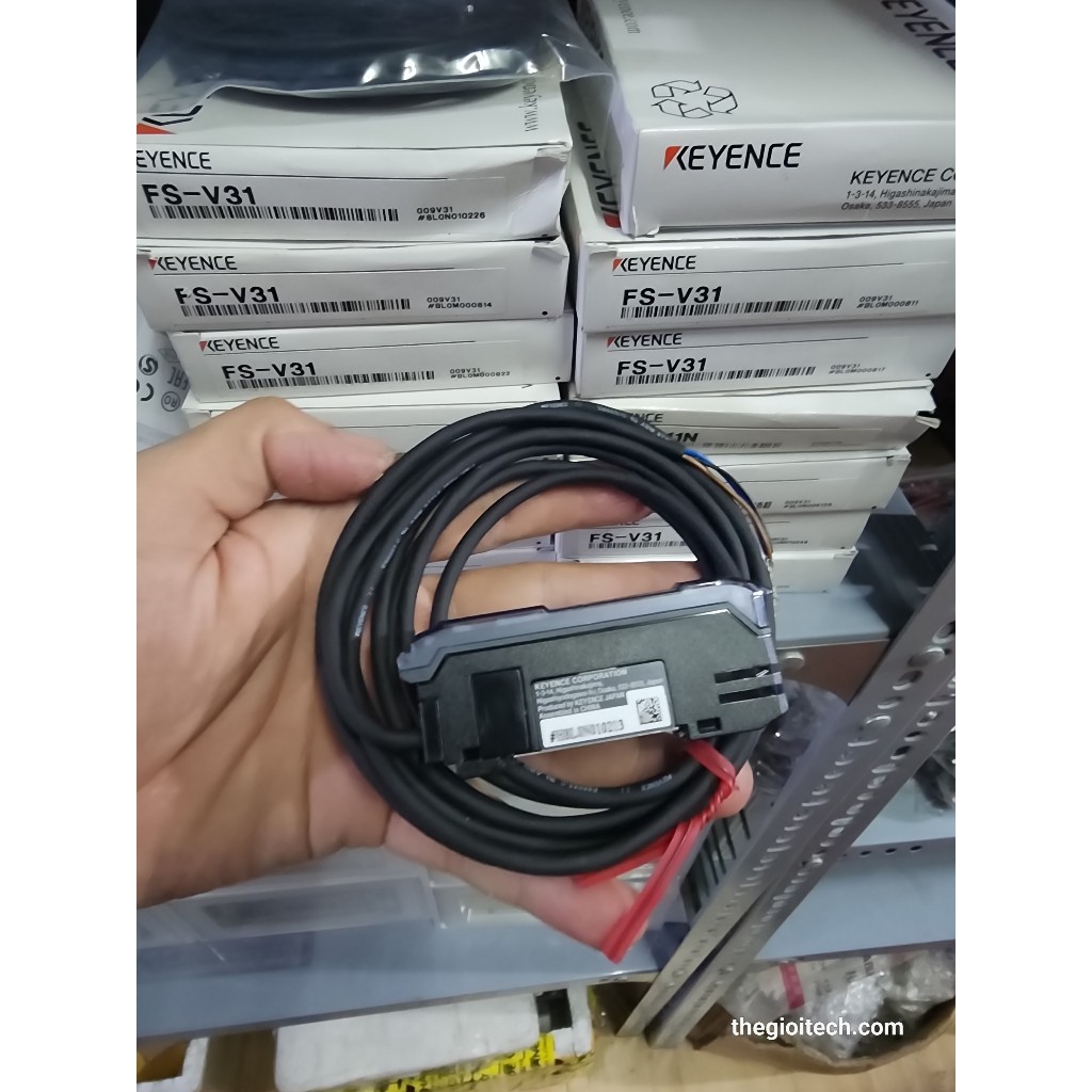 Bộ khuếch đại cảm biến sợi quang Keyence Omron Autonics Panasonic ...