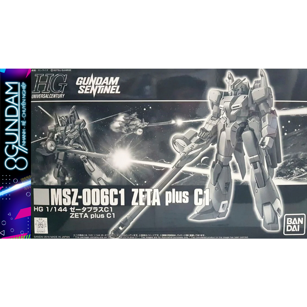 Mô Hình Lắp Ráp Gundam HG UC Zeta Plus C1 | Shopee Việt Nam