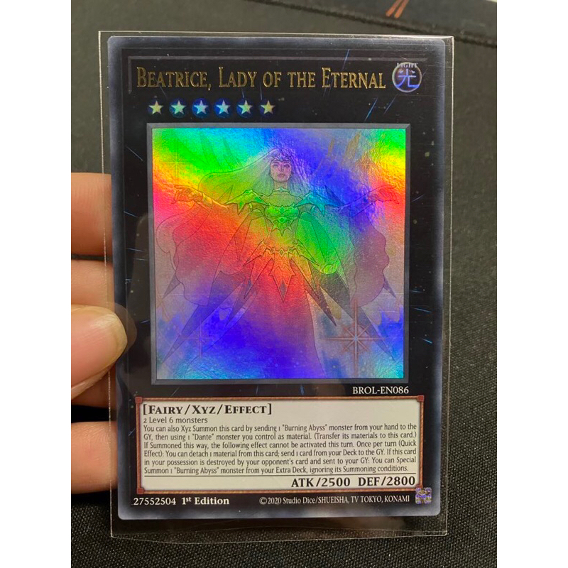 [Yugioh_tcg] Thẻ bài Beatrice, Lady of the Eternal - BROL-EN086 - Ultra ...