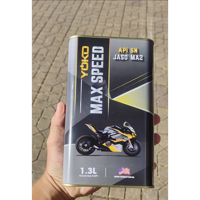 NHỚT XE SỐ TỔNG HỢP YOKO MAX SPEED 5W-40 (Có lon 1,3L) | Shopee Việt Nam
