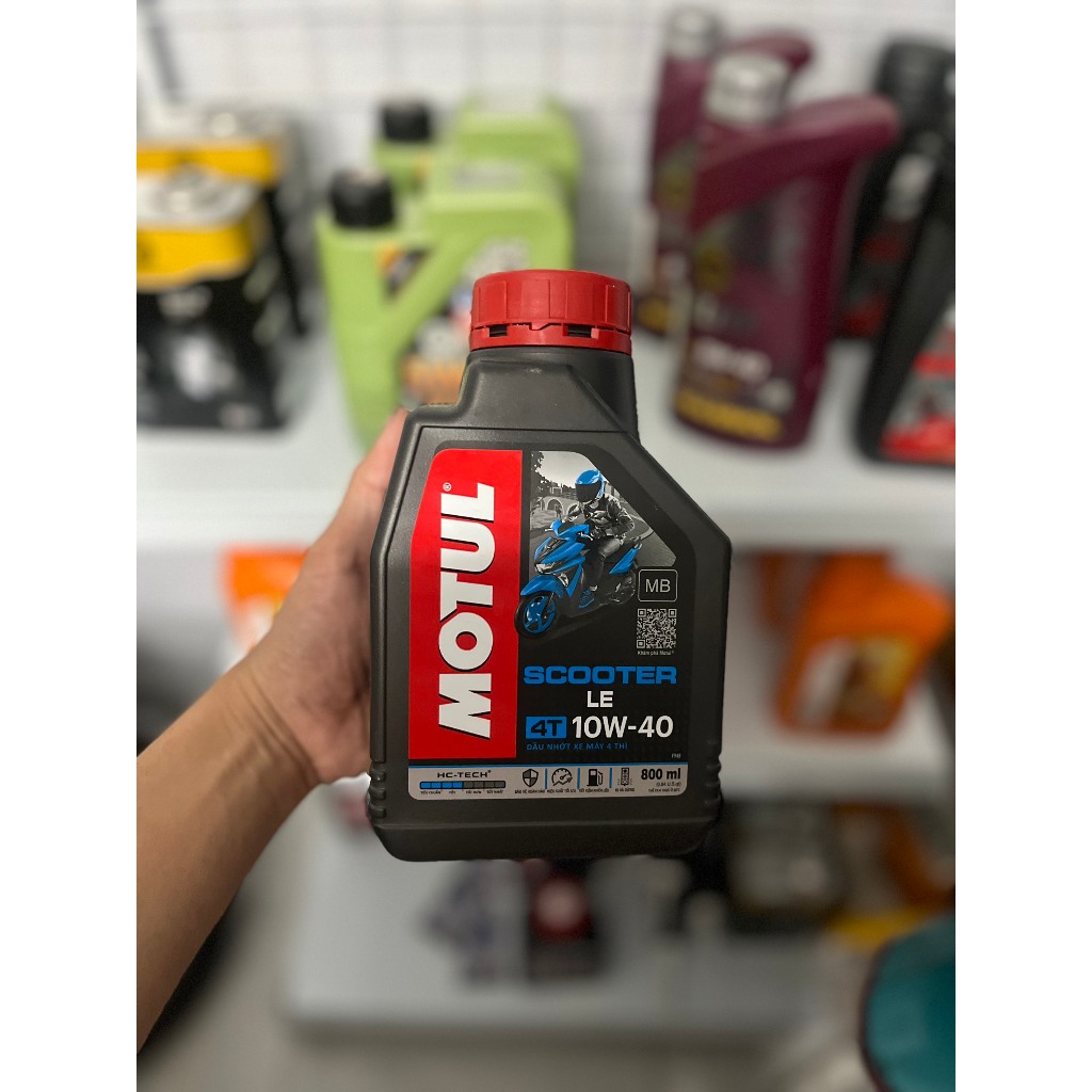 Nhớt Motul Xe Tay Ga Motul Scooter LE 4T 10W40 800ml | Shopee Việt Nam
