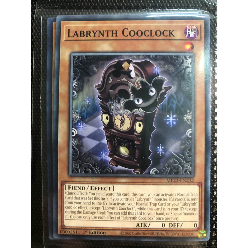 [Yugioh_tcg] Thẻ bài Labrynth Cooclock - MP23-EN232 - Common 1st ...