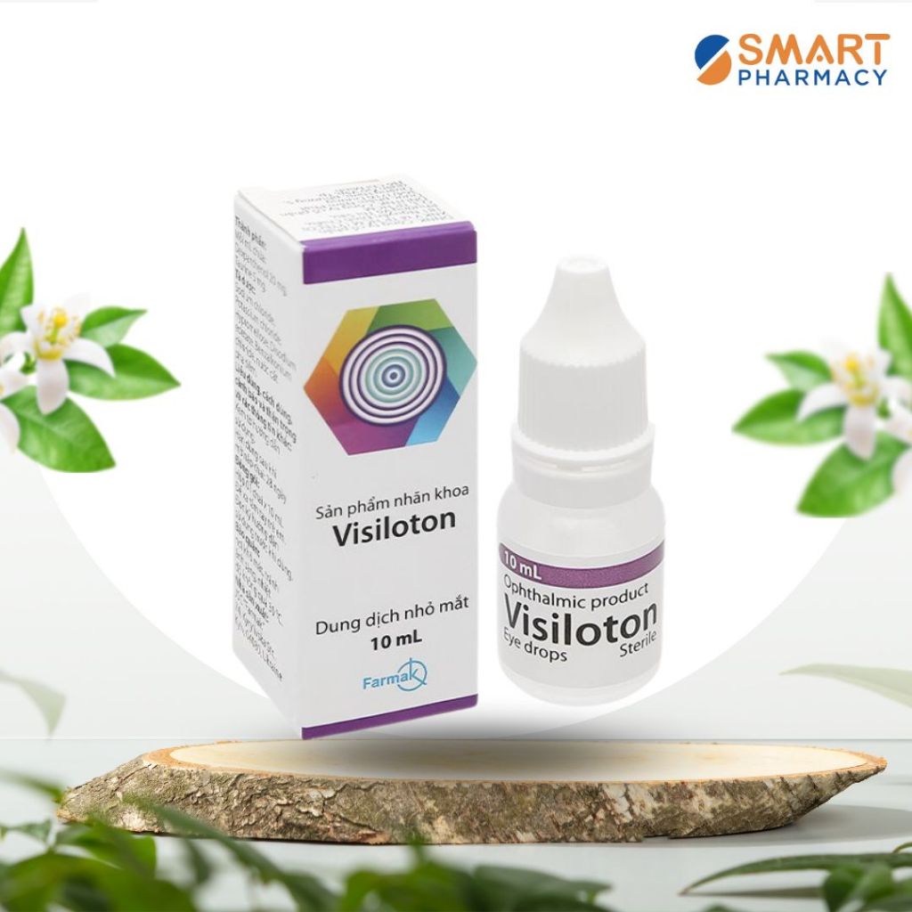 VISILOTON - Dung dịch nhỏ mắt giảm mỏi khô, rát mắt - Farmak ( Ukraine ...
