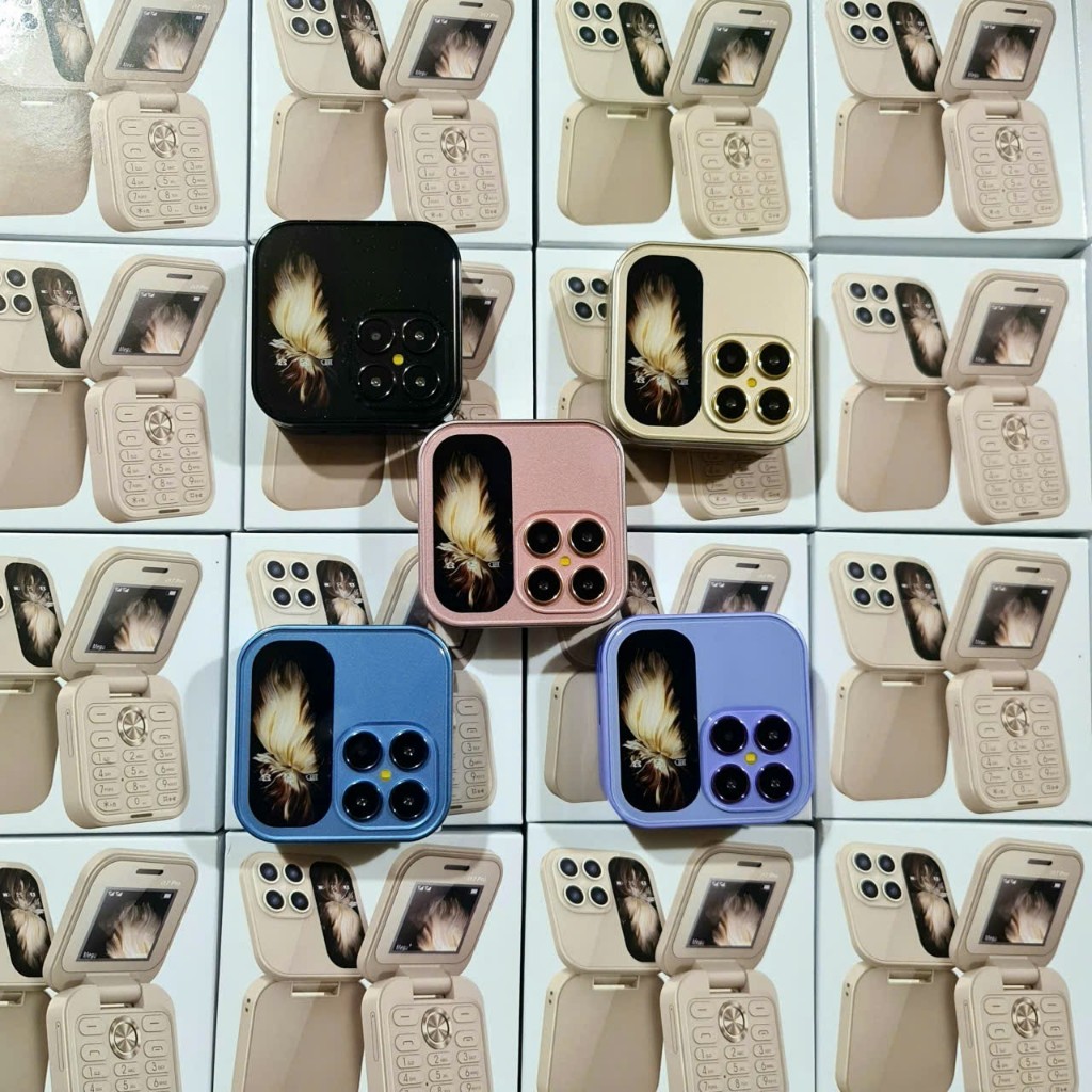 Điện Thoại Nắp Gập 4 Mắt I17 Pro Mini, Nắp Gập Nhỏ Gọn, Máy 2 Sim, Có ...