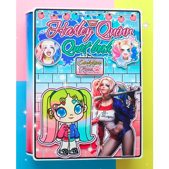 Búp bê giấy Avatar world - Harly Queen candyhouse paper - Happyfunny ...