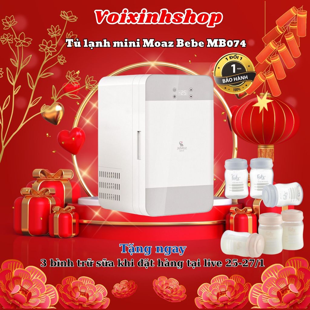Tủ lạnh mini Moaz Bebe MB074 dung tích 25L tiết kiệm điện năng - BH CHÍNH HÃNG 12 THÁNG | Shopee ...