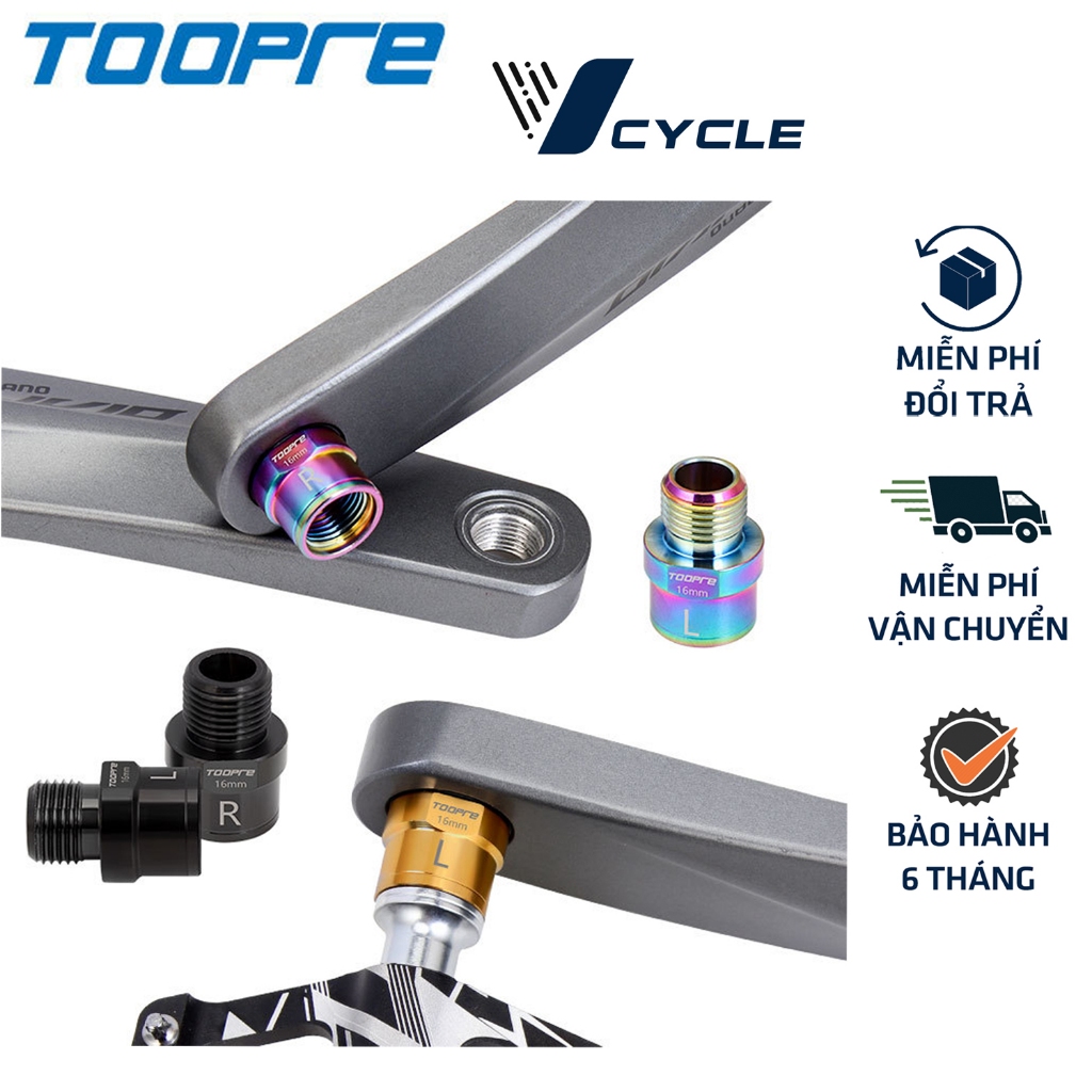 [Chính hãng Toopre] Ốc nối dài trục bàn đạp - Pedal xe đạp vật liệu ...