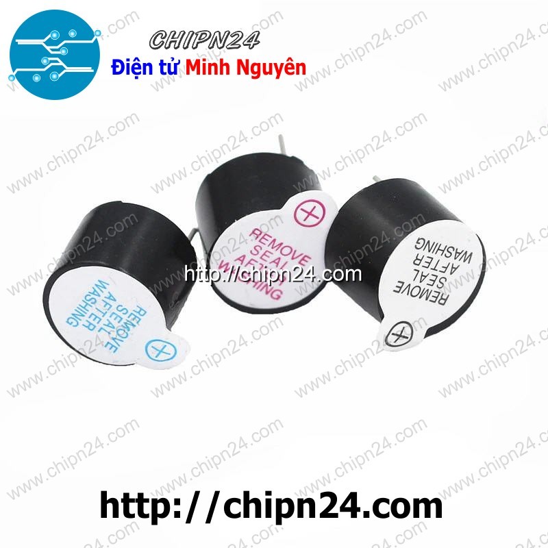 [2 cái] (KG1) Còi Bip 12095 (Còi Chip 12095 3V/5V/12V 12x9.5MM) - [Chọn Loại] | Shopee Việt Nam