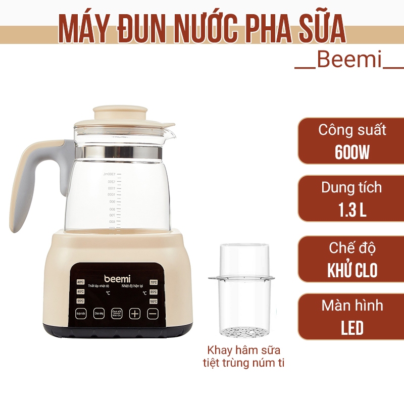 [BẢN TIẾNG VIỆT] Máy đun nước pha sữa giữ nhiệt Beemi máy hâm nước pha ...