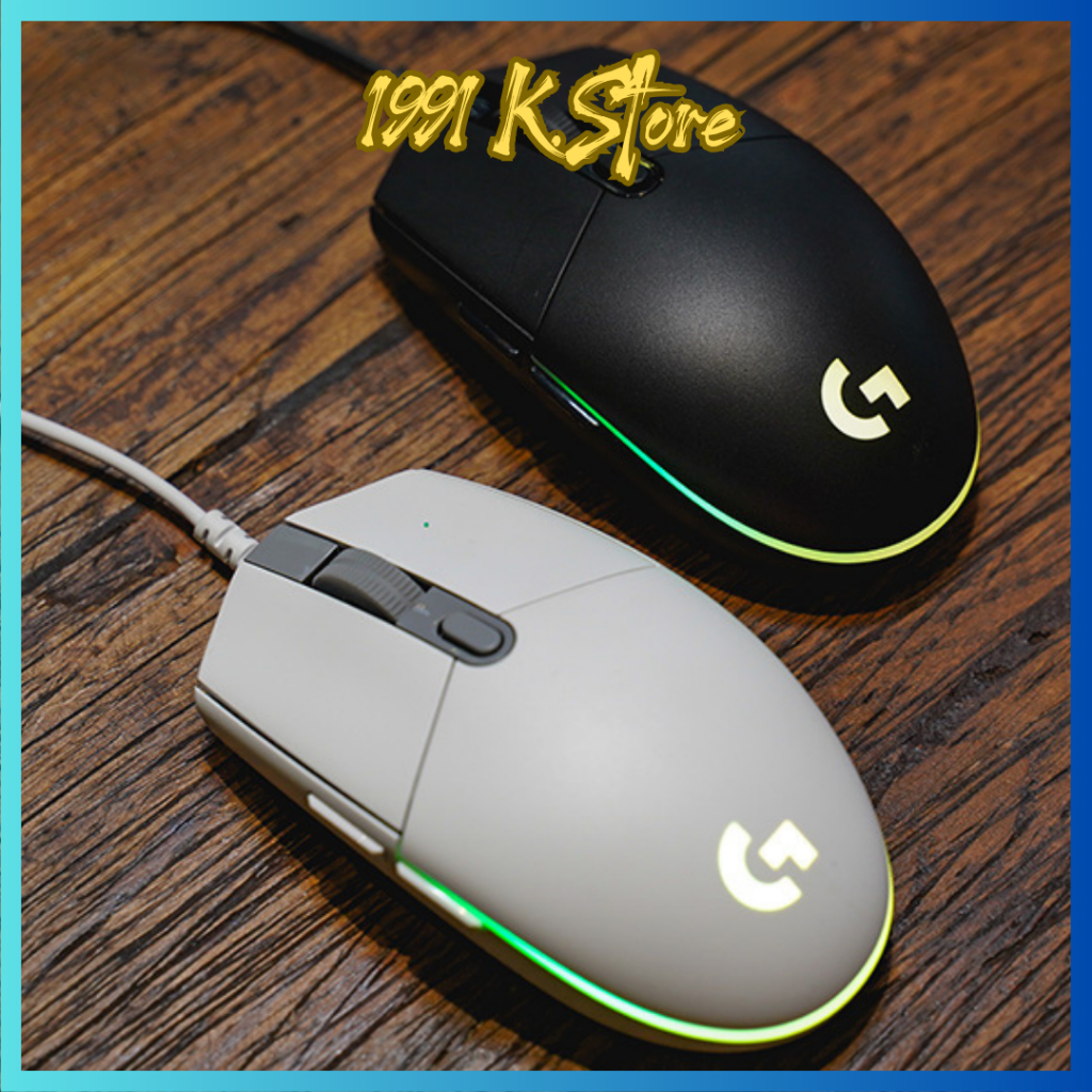 Chuột máy tính gaming giá rẻ LOGITECH G102 có LED RGB cực đẹp | Shopee Việt Nam